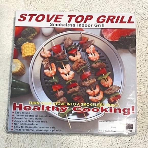Stove Top Grill | Kitchen | Brand New Stove Stop Grill Smokeless Indoor ...